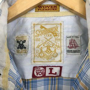 Sovereign Code | Shirts | Mens Sovereign Code Long Sleeve Button Up ...